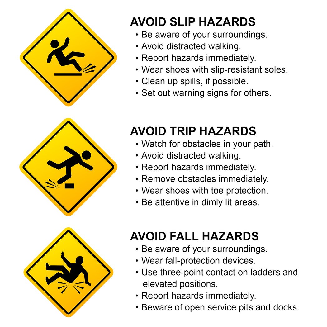 Avoiding Slip, Trip and Fall Hazards | Great West Casualty Company